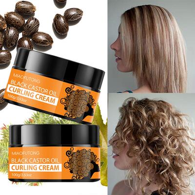 Elastic Styling Cream for Curly Hair Moisturizing Curling