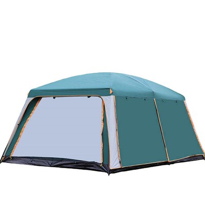 Outdoor camping tent portable folding tent two-bedroom one-h