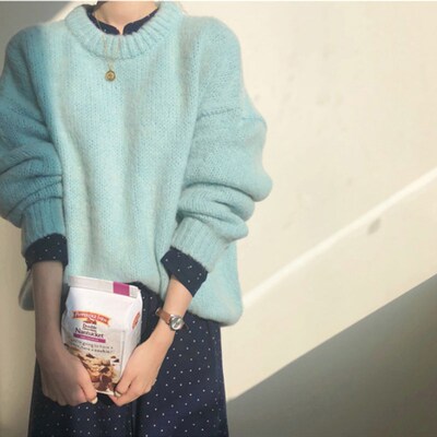 10 Colors Pink Women Sweater Womens Winter Sweaters Pullover