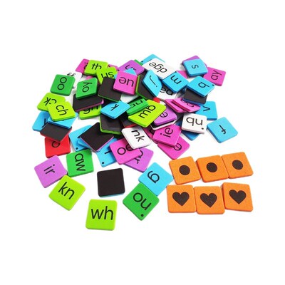 Classroom Magnetic Letter Tiles for Phonics and Spelling磁片