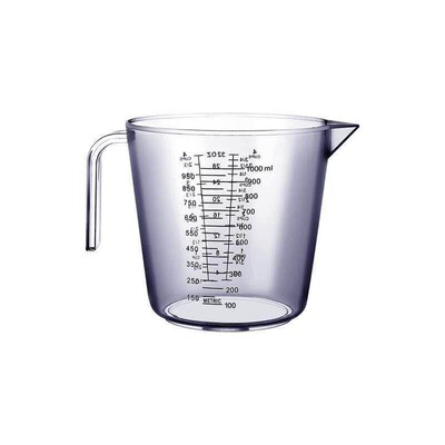 scale Plastic Measuring Jug Cup Cooking Kitchen Bakery Tool1