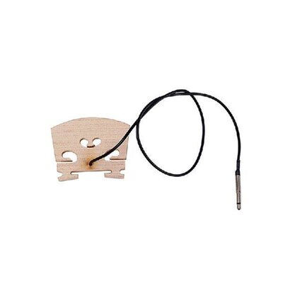 1Pcs Violin Bridge with Internally Mounted Piezo Pickup for