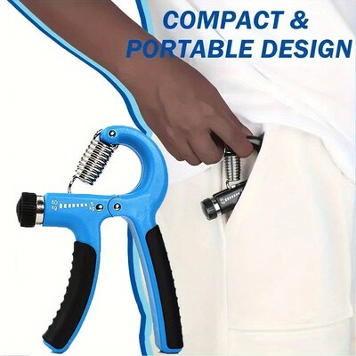 Hand Grip Strengthener Adjustable Resistance Men and Women F