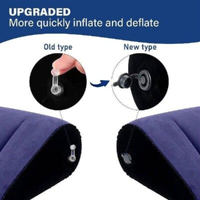 New PVC Fing Silicone Pillow Triangle Cylinder Wedge