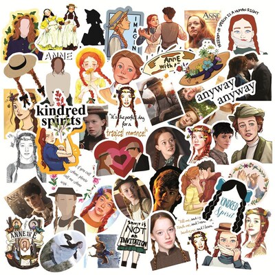 30/50 PCS Anne with an E Season Classic TV Show Stickers Fo