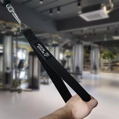 Fitness Arm Wrestling Training Strap Belt Handle Forearm