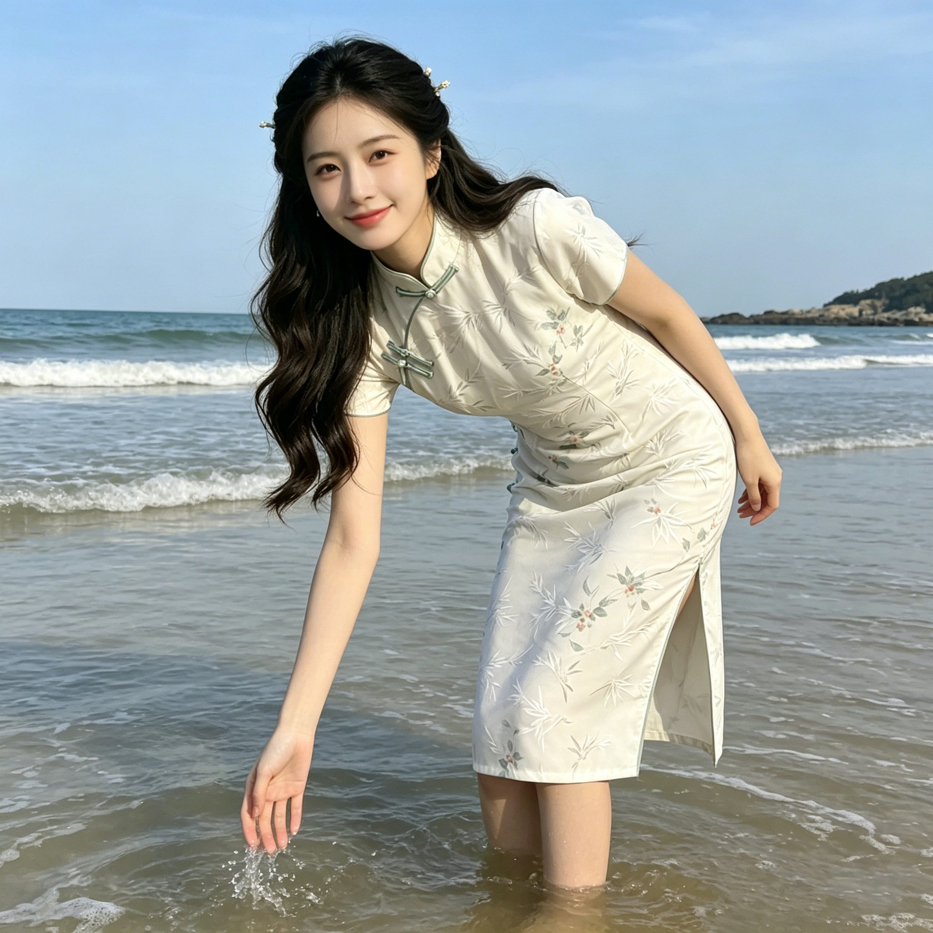 后拉链国风旗袍新款改良年轻款新中式日常可穿小个子夏季连衣裙