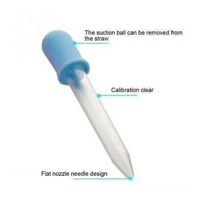 6/7/8/10 Pcs Baby Dropper Medicine Feeder Child Medicine Dev