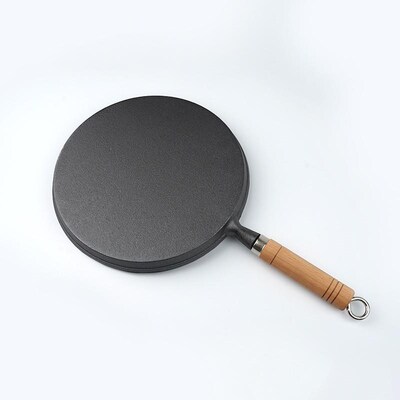 small cast iron frying pan griddle pan pancake fruit pan