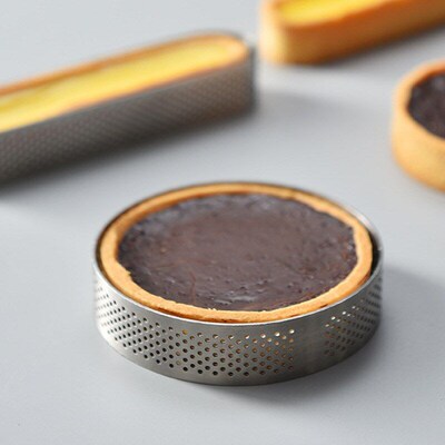 Tart Ring Cake Mousse Cookies Pastry Circle Cutter Pie Mold
