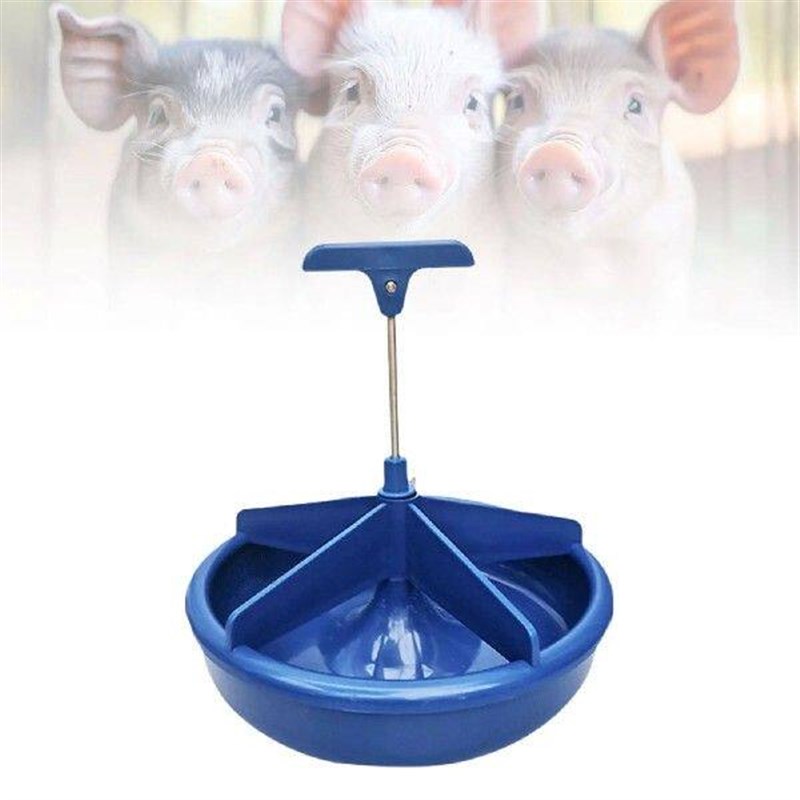 Pig Feeder Bowl Portable Reuseable 5 Slots Livestock feed
