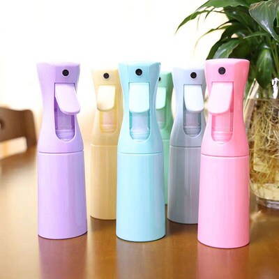 200/300/500ml Continuous Spray Refillable Bottle for Hair Sa