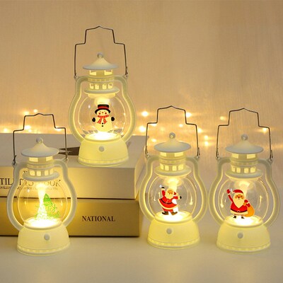 Christmas decoration led portable night light for children