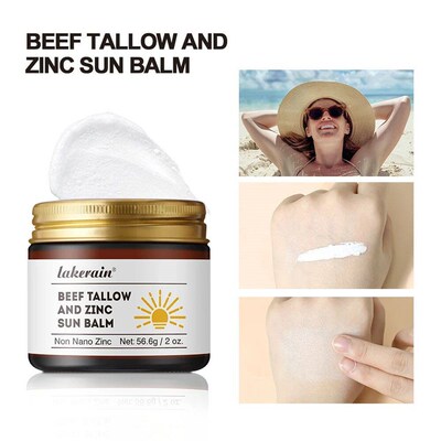Sunscreen Makeup Beef Tallow and Zinc Sun Balm Sun Protectio