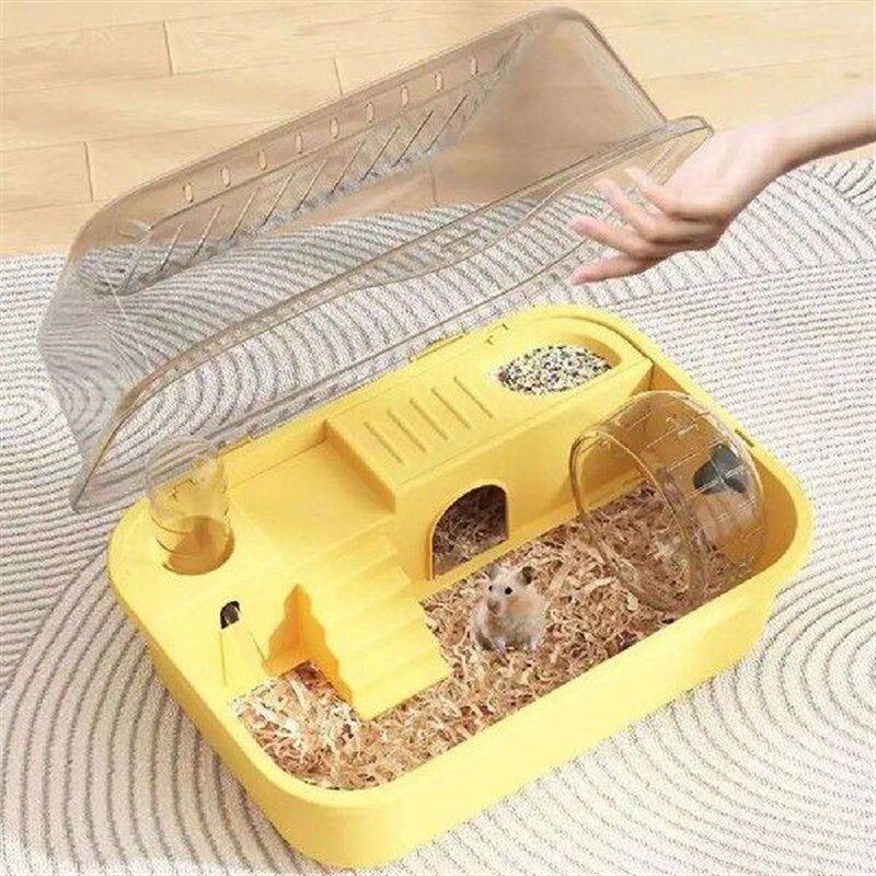 Convenient Double Layer Hamster Cage Large Space Sturdy