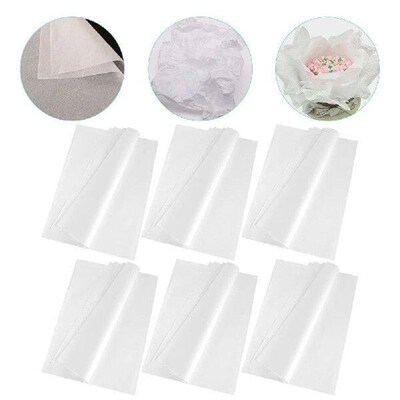 200 Sheets Translucent Copy Color Flower Packing Bouquet
