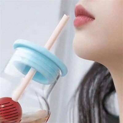 Tea Infuser 2 In 1 Tea Brewing Filter Straw Portable