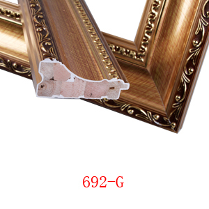 王斌相框线条7-9CM金色 框条木线条装裱线条普线裱框 6092-G202