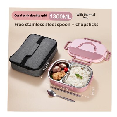 Microwave Lunch Box Portable Food Container Healthy Lunch