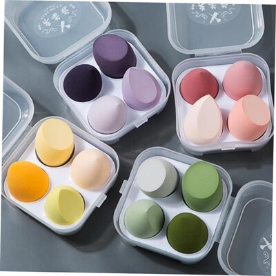 Different Sizes Makeup Sponge Dry&amp;amp;Wet Use Cosmet