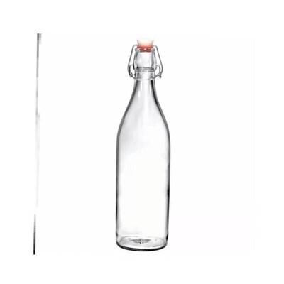 Clasp glass sealed water bottle enzyme wine juice bottle 1
