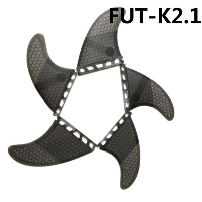 Surf Future Fin K2.1 Surfboard Fins Fiberglass Honeycomb Tri