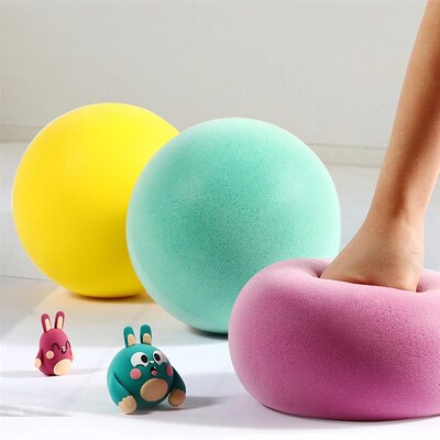 18cm Bouncing Mute Ball Indoor Silent Basketball Baby Foam T