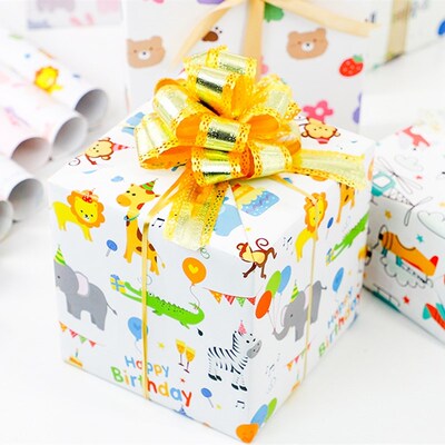 gift wrapping paper roll present wrapper大尺寸礼物包装纸高级