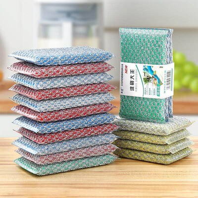 Customizable Kitchen Sponge for Washing Pots, Dual-Sided Non