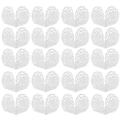 50 Pcs Chocolate Tray Cupcake Wrappers Muffin Paper Liners