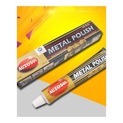 75ml Metal Polish Cream Solve Paste Rust Remover Chrome Knif