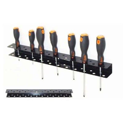 Screwdriver Rack Wall Mount Workshop Hand Tool Organizers