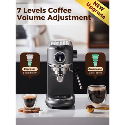 Cafelffe Cappuccino Espresso Machine Inox Semi Automatic Cof