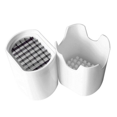 Potato Chips Cutting Box Press Cutter Cup Plastic Slicer Cho