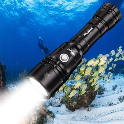 Wurkkos DL20R USB C Rechargeable Diving Light Powerful 3200l