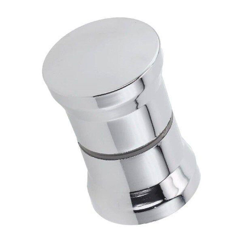 Chrome Bathroom ABS Glass Doors Replacement Handle Shower