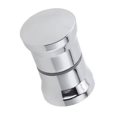 Chrome Bathroom ABS Glass Doors Replacement Handle Shower