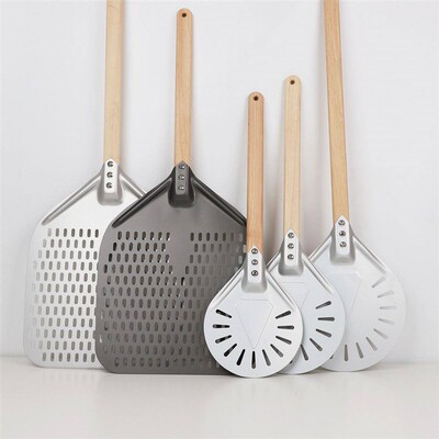 7 8 9 10 Inch Pizza Peels Wooden Handle Shovel Paddle Short