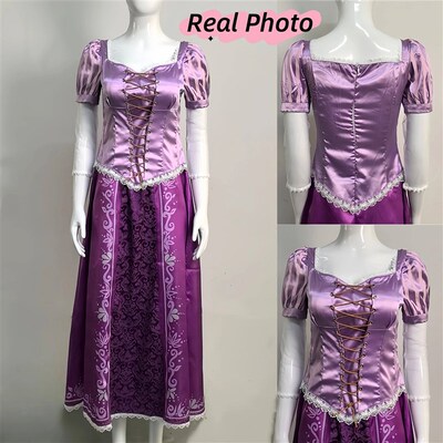 Tangled Rapunzel Women Long Hair Prince Cotume Copl Cotume