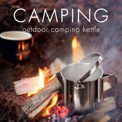 Camping Kettle Outdoor Camping Portable Hanging Kettle