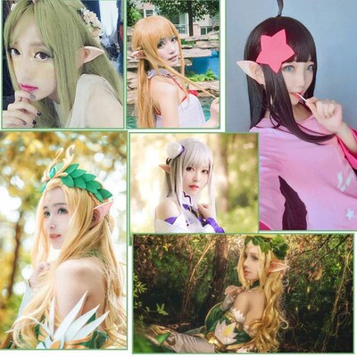 Mysterious Angel Elf Ears Latex Ears for Fairy Cosplay