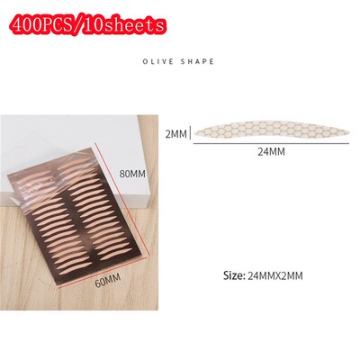 400PCS/360PCS Invisible Eyelid Sticker Lifting Eye Strips Wa