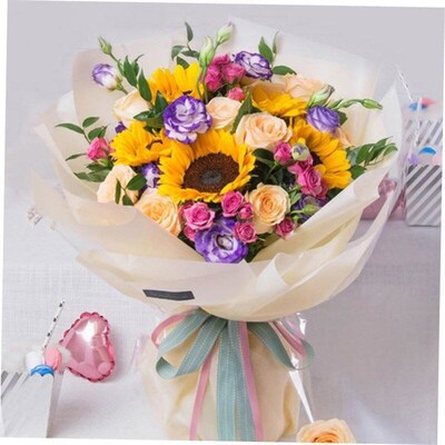 Hansu paper fog flower shop bouquet flower art wrapping pape