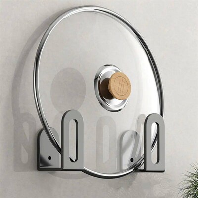 2Pc/set Cutting Board Pot Cover Rack Sink Sponge Organizer