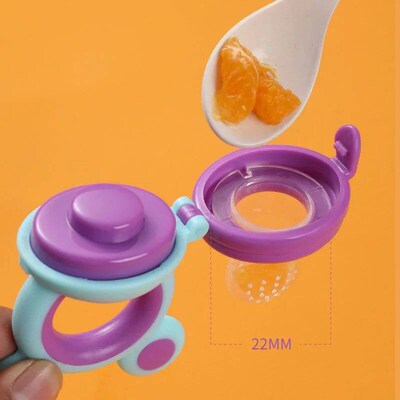 Baby Feeder Silicone Fresh Food Nibbler Kids Boy Girl Bear E