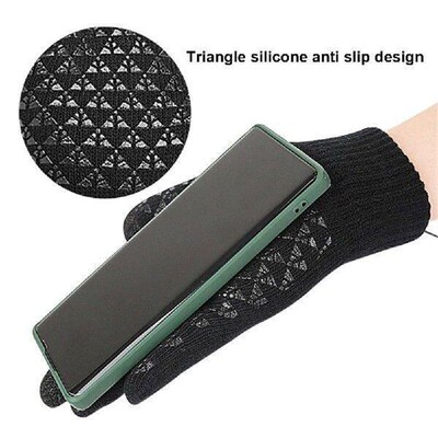 Motorcycle Bicycle Gloves Touch Screen Electric Heated