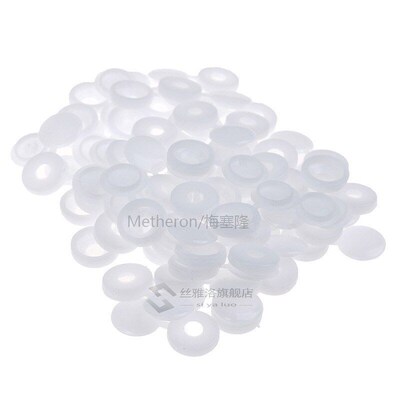 50Pcs Hinged Plastic Screw Cover Fold Caps Button  Car  Deco