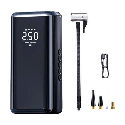 150PSI Digital Tire Inflator 1500mAh Cordless Tire Pump