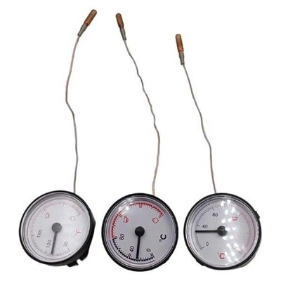 Capillary Temperature Gauge Home Office Kitchen Cooking