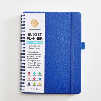 PU Budget planner Expense Tracker Notebook saving Journal